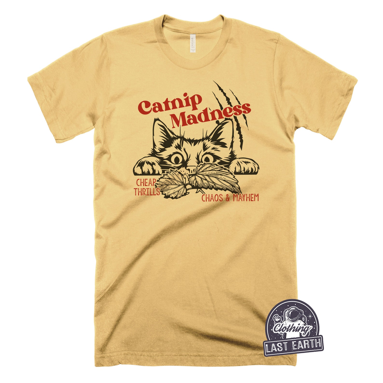 Catnip Madness Shirt Funny Cat Shirts Cat Weed Tshirt Horror Shirt ...