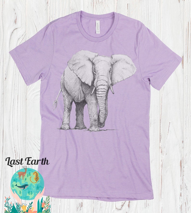 Elephant Shirt Spring Summer Shirts Animal Art Mens | Etsy