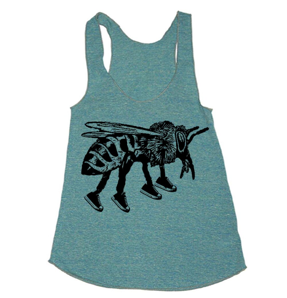 Workout Tank Busy Bee Workout Clothes for Women Running - Etsy