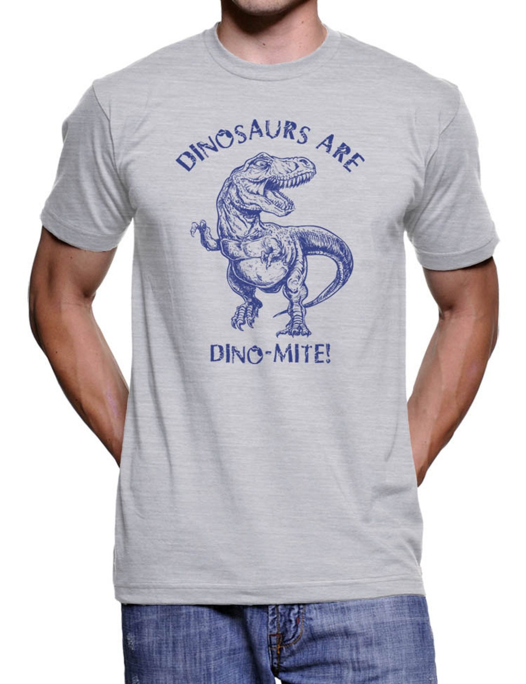 Dinosaurs Are Dinomite Funny Dino Science Humor Novelty T-shirt Trex T ...