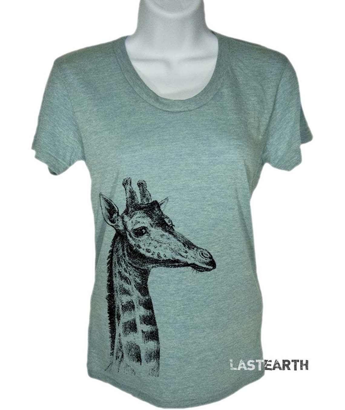 Giraffe Shirt, Womens Giraffe T-shirt, Cute Giraffe Shirt, Giraffe ...
