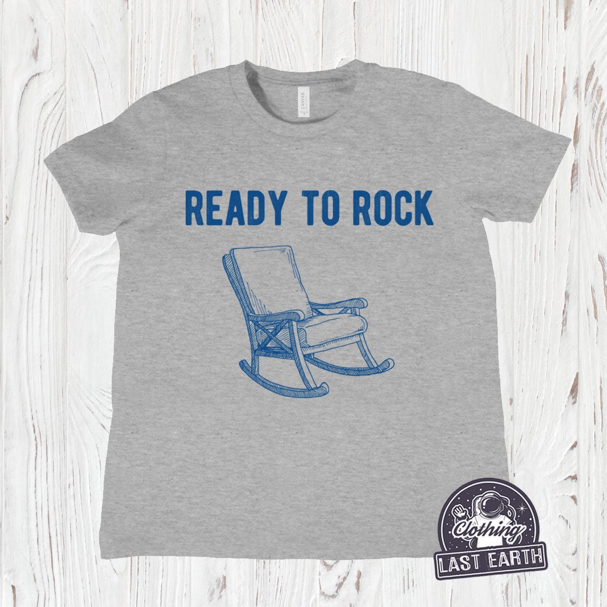 Ready to Rock T-shirt, Funny Rocking Chair Shirt, Gifts for Grandpa ...