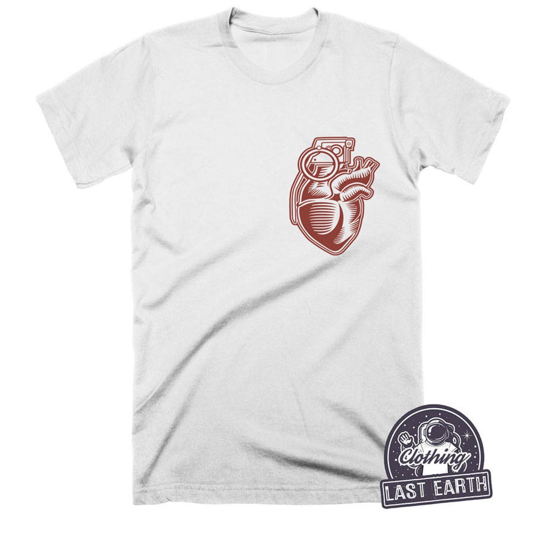 Heart Grenade Shirt, Unisex T-shirt - Etsy