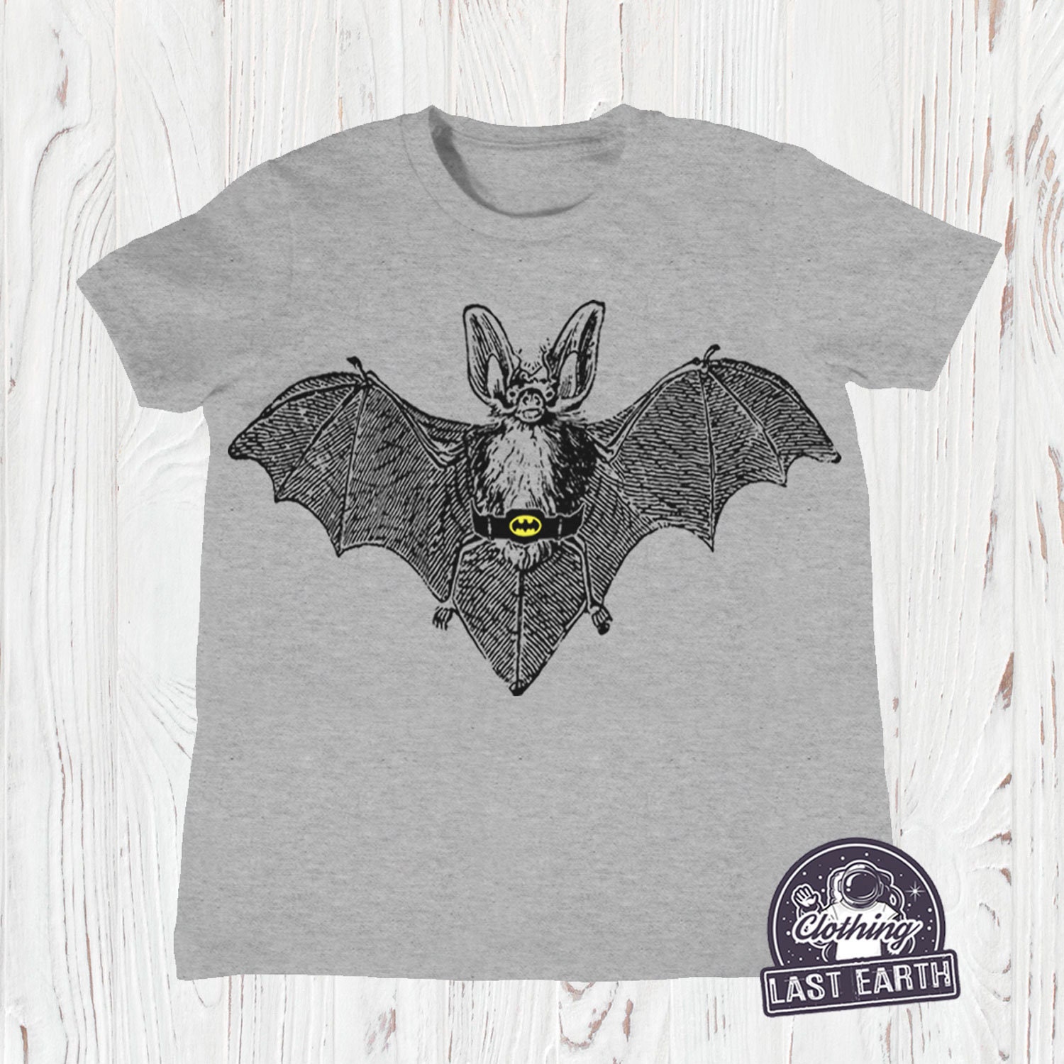 Bat with Utility Belt T-Shirt Funny Animal Shirts | Etsy