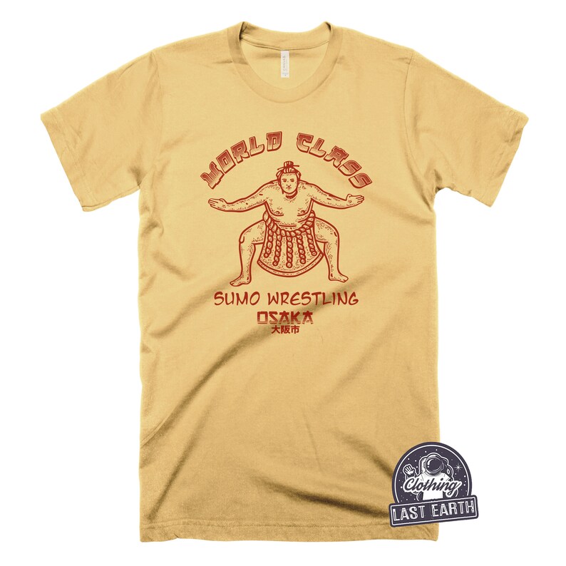 Sumo Wrestling T Shirt Vintage Japanese Wrestler Shirt Samurai - Etsy