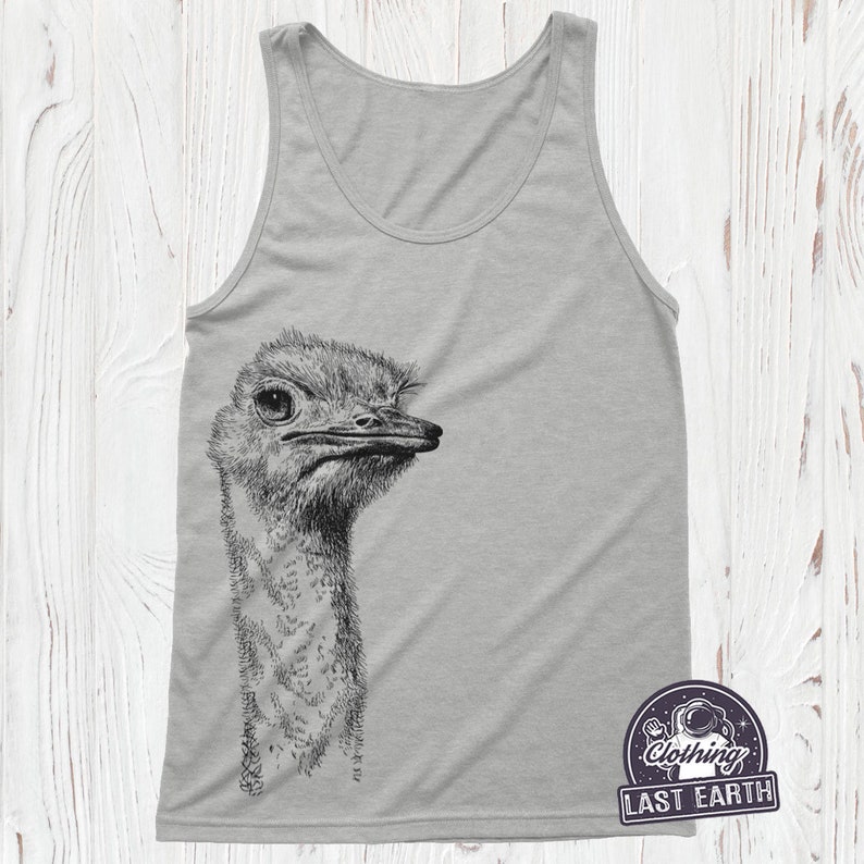 Ostrich Shirt, Long Neck Animal Print, Funny Animal Shirts, Nature ...