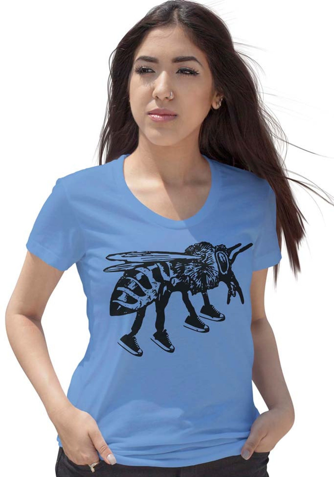 Womens Busy Honey Bee T-shirt - Bumble Bee Shirt - Honey Tshirt ...