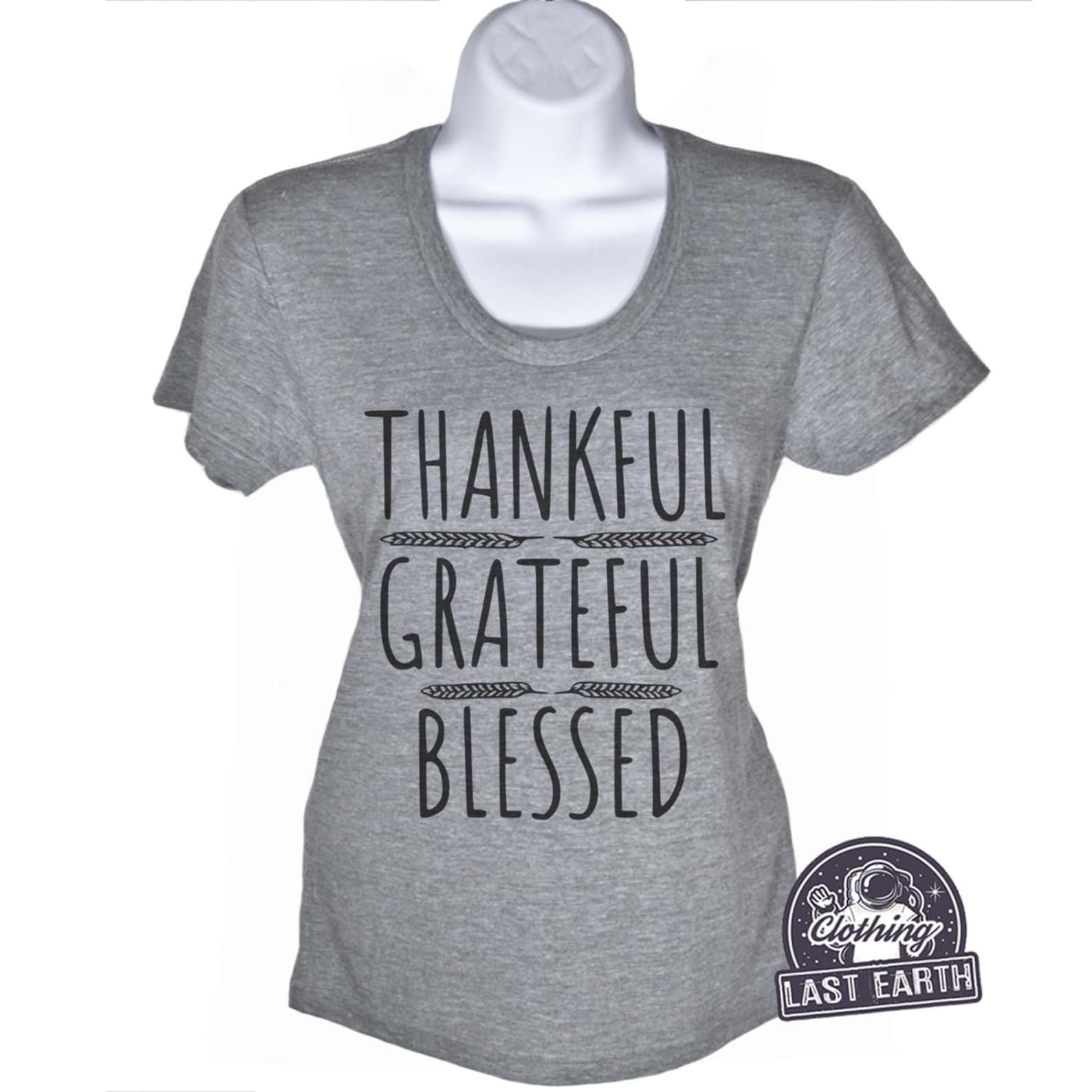 Kids Thanksgiving Shirts, Thankful Grateful Blessed Kids T-shirt ...
