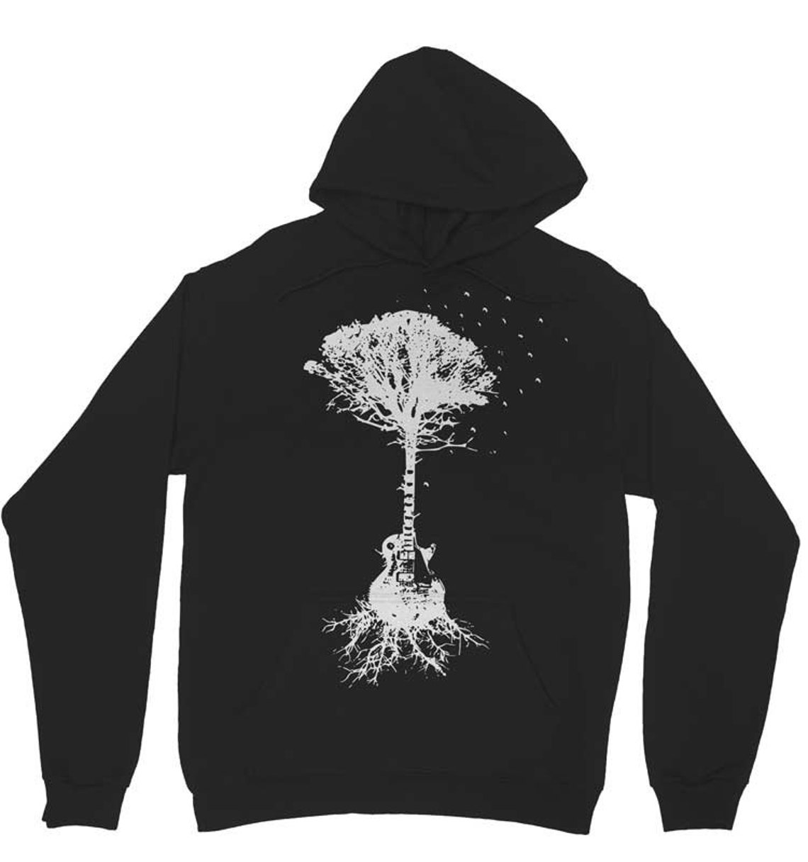 Guitar Tree Music Bird T Shirt Tee - Hoodie - Sweatshirt - Pullover ...