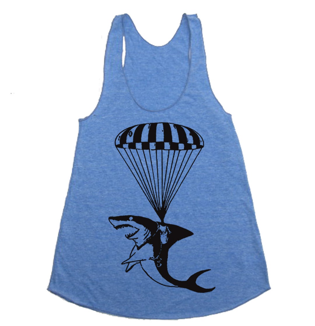Shark Workout Tank - Funny Tanktop - Workout Clothes for Women ...