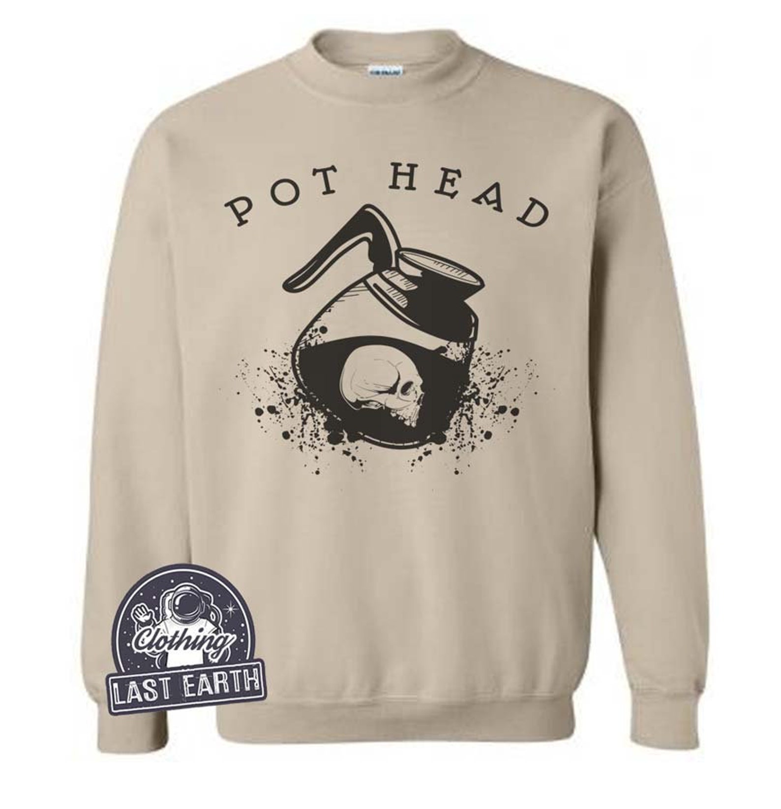 Coffee Pot Head Sweatshirt, Coffee Gift, Funny Coffee Sweater, Mens ...