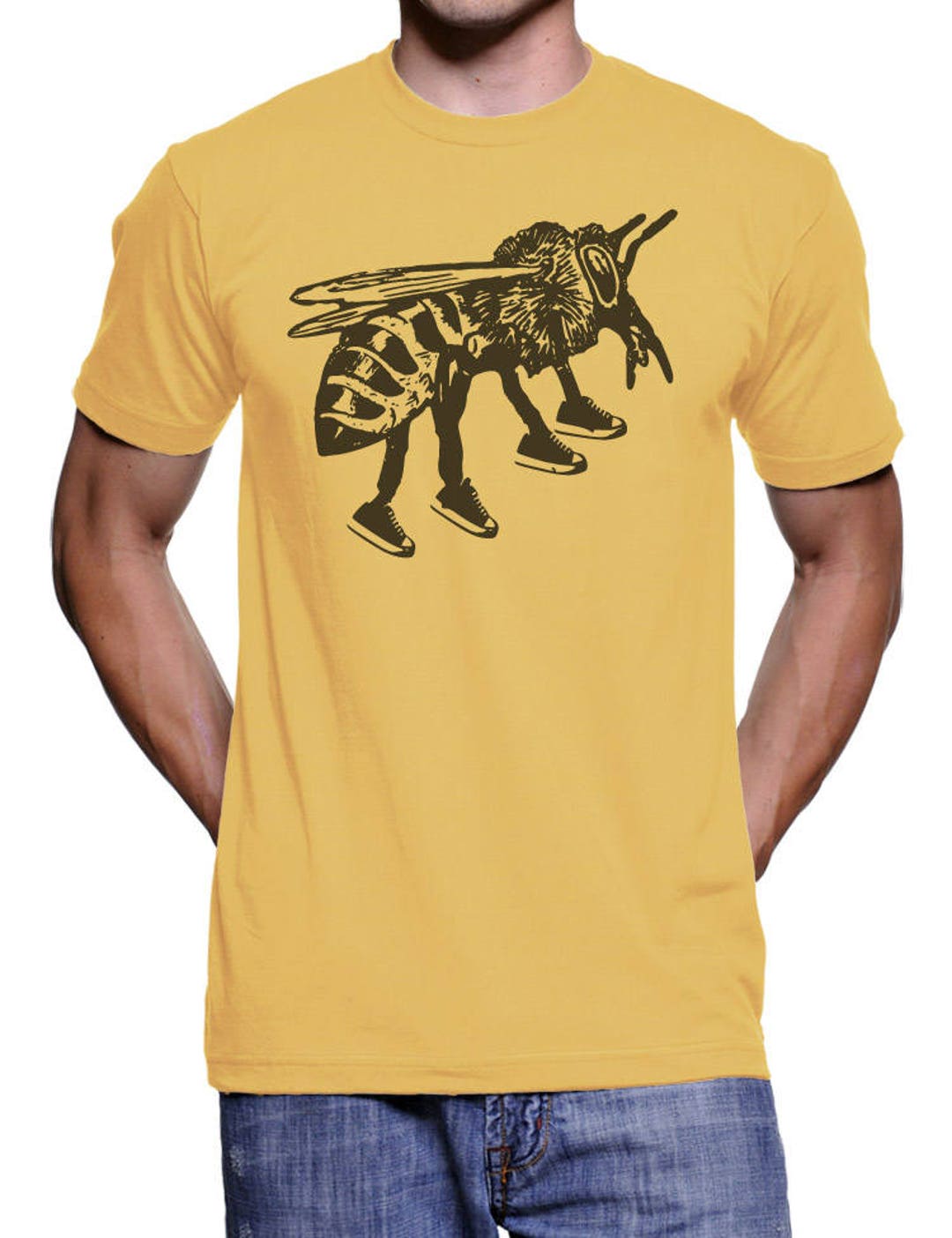 Running Bee T Shirt Jogger Marathon Unisex T Shirt Honey Gifts Nature T ...