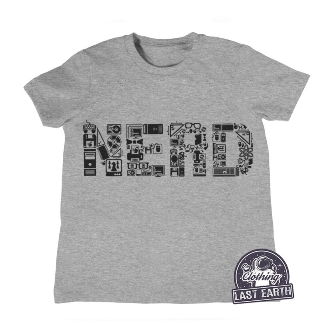 Nerd Shirt, Nerd Gift, Kids Shirt, Geek Gift, Geekery, Geeky, Smart ...