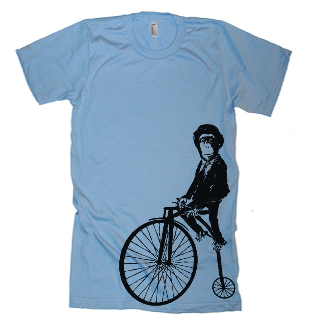Monkey Shirt Monkey Riding A Bike T shirt Funny Monkey Etsy monkey-shirt-monkey-riding-a-bike-t-shirt-funny-monkey-etsy