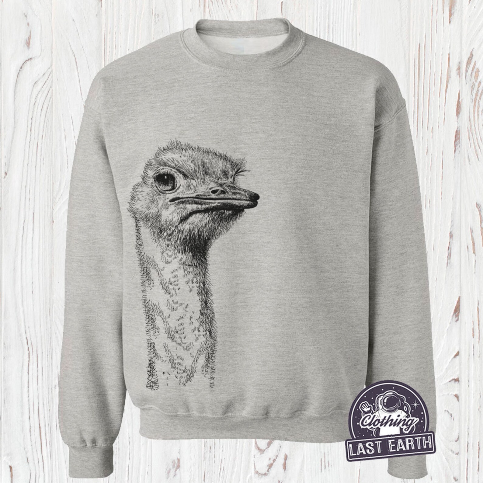 Ostrich Shirt, Long Neck Animal Print, Funny Animal Shirts, Nature ...