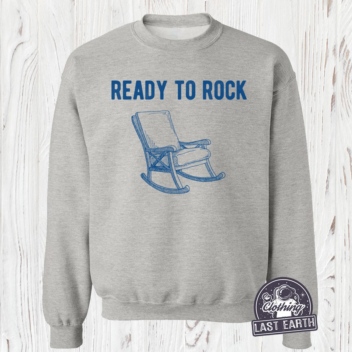 Ready to Rock T-shirt, Funny Rocking Chair Shirt, Gifts for Grandpa ...