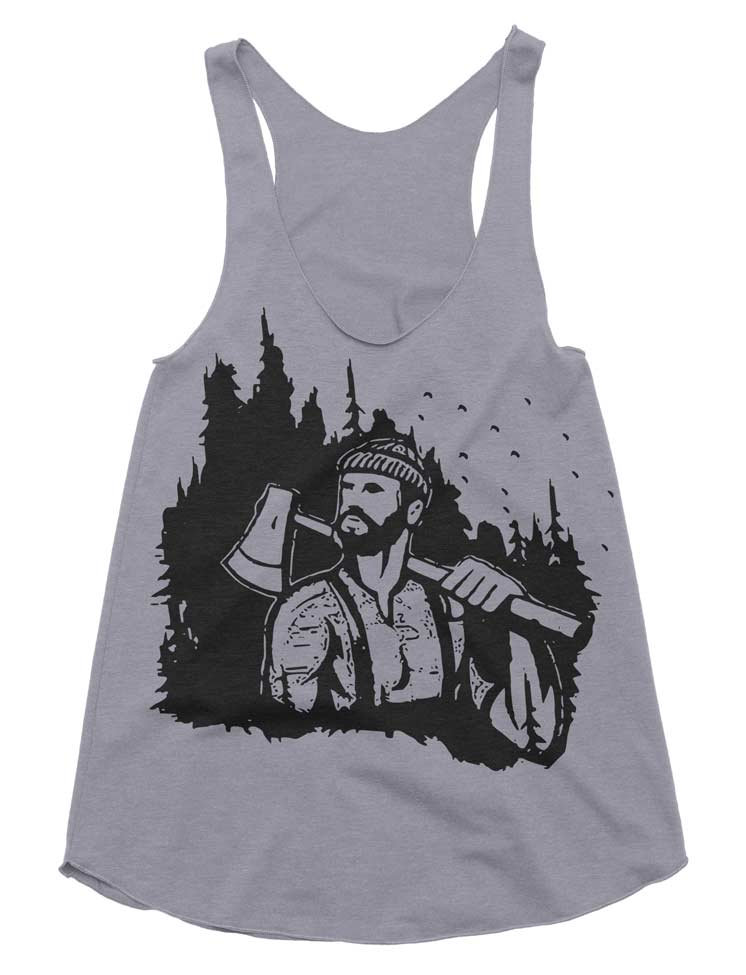 Beard T-Shirt Lumberjack Shirt Mens Womens Tank Top | Etsy