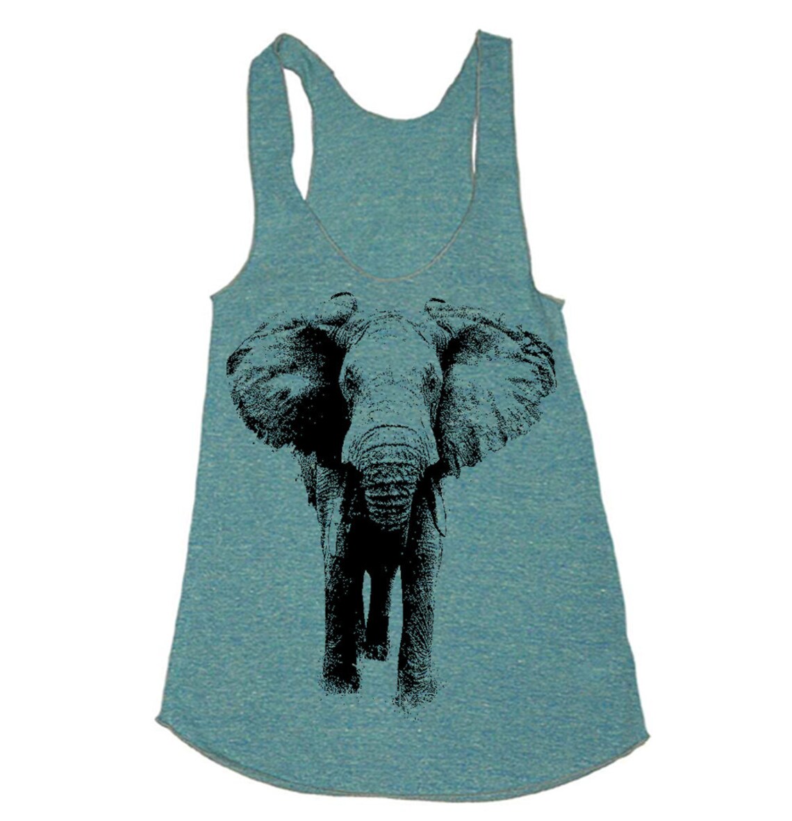Elephant Charging Workout Tank - Workout Clothes for Women - Running ...