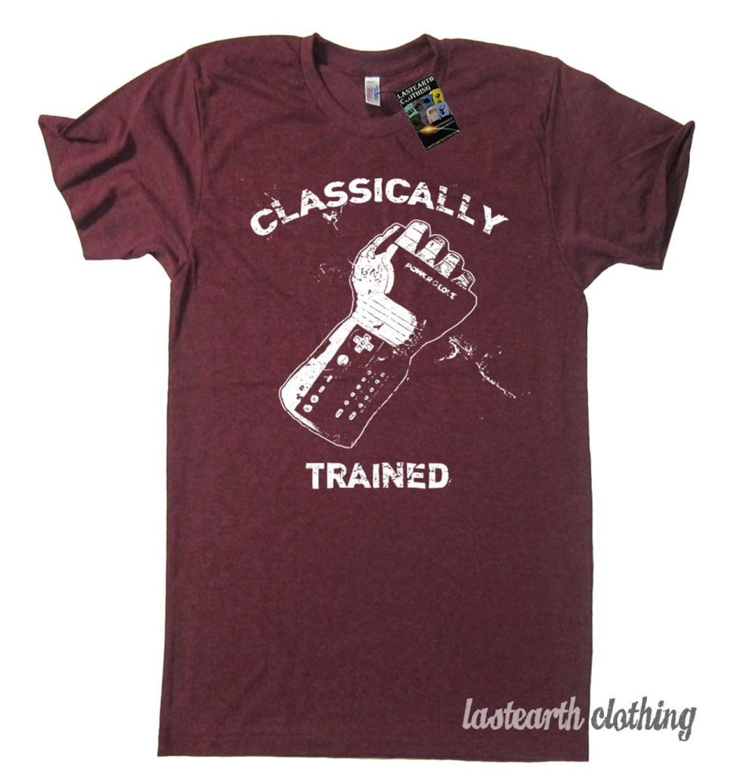 Classically Trained T-shirt, Retro Shirt, Gamer Gifts, Vintage Shirts ...
