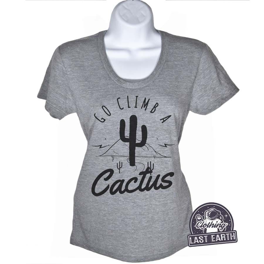Go Climb A Cactus T-shirt Plants Shirt Gifts | Etsy