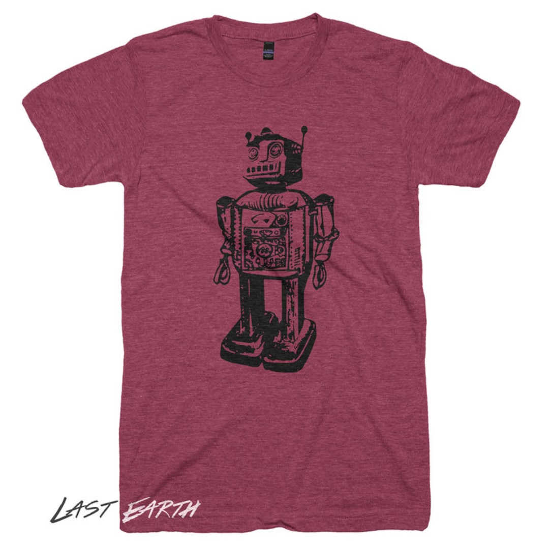 Vintage Robot T-shirt: Retro Engineer Gift - Etsy