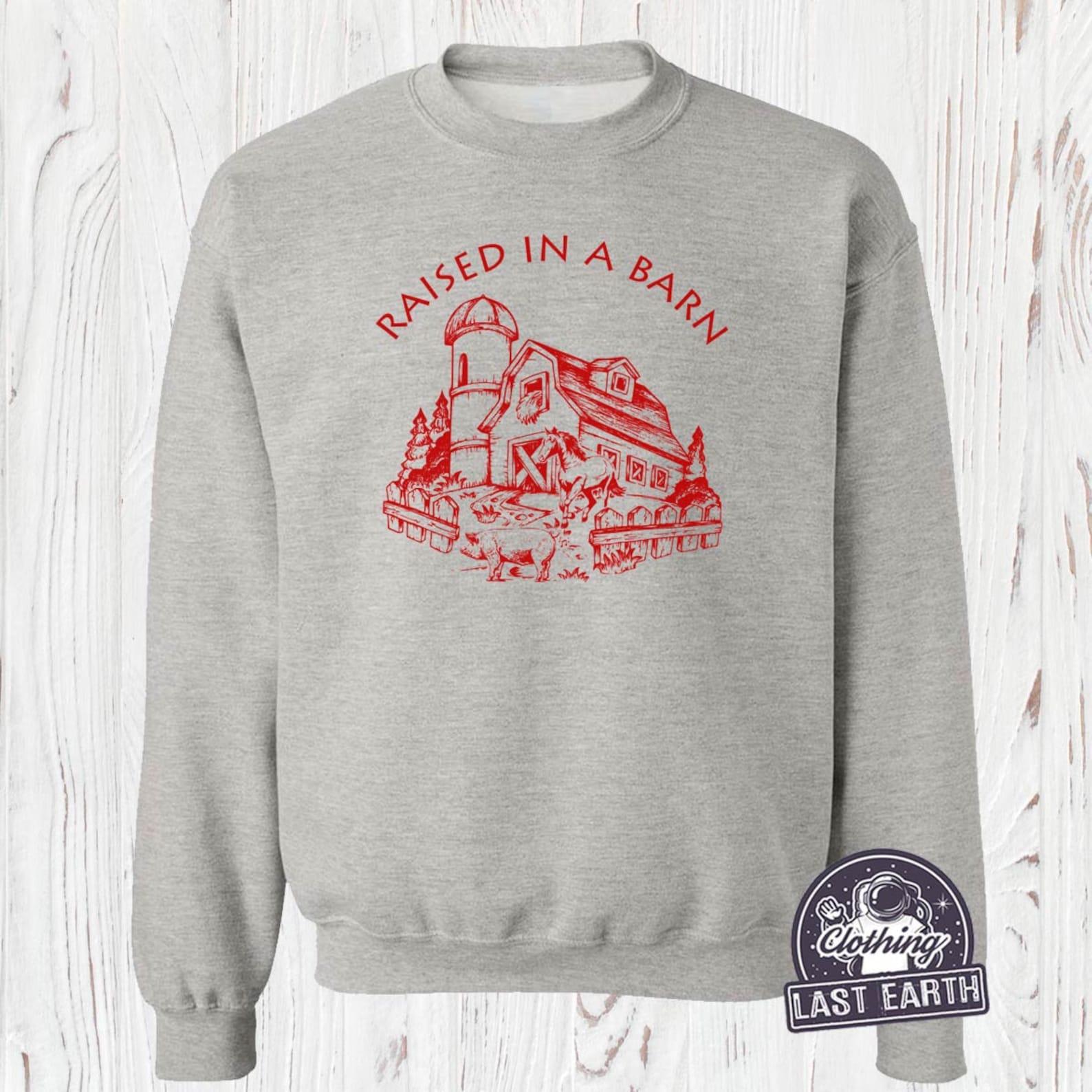 Raised in a Barn T-shirt Funny Barnyard Shirt Farmer Shirt - Etsy