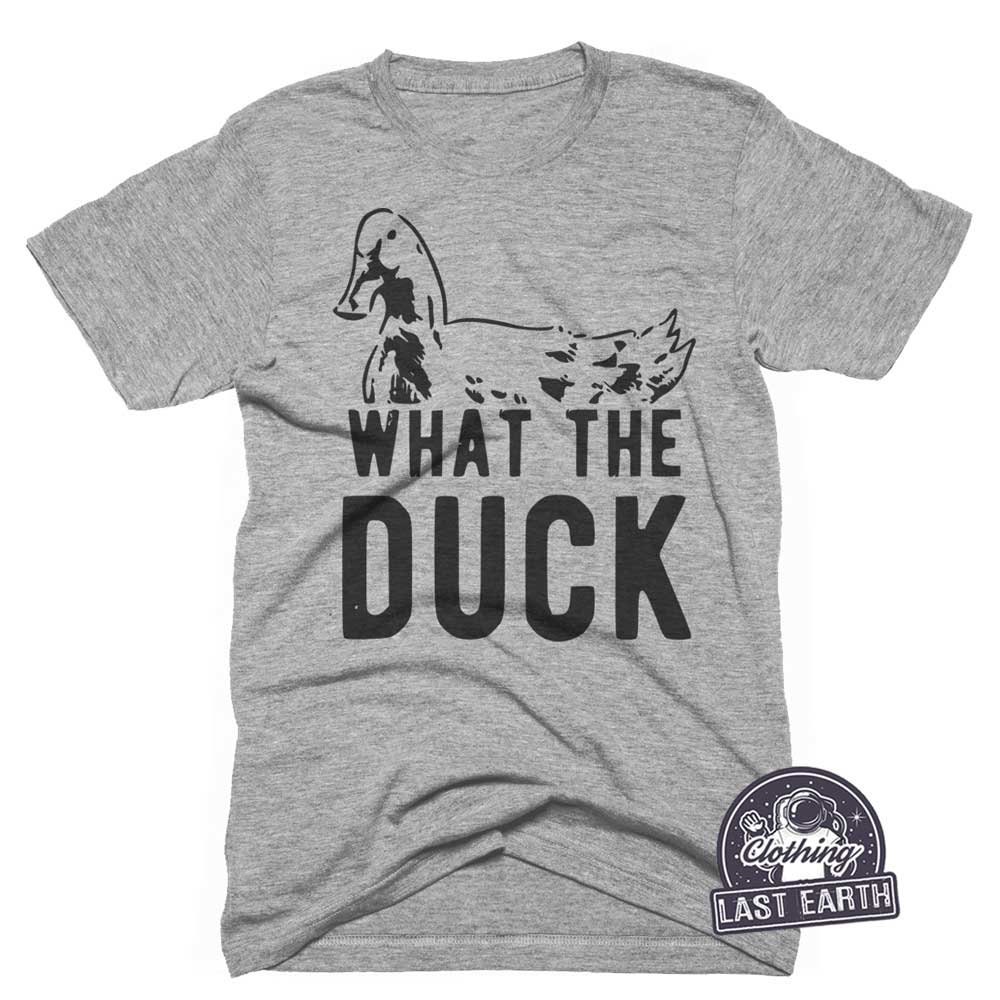 What the Duck Tank Top | Funny Duck Graphic Tee | Womens Racerback ...
