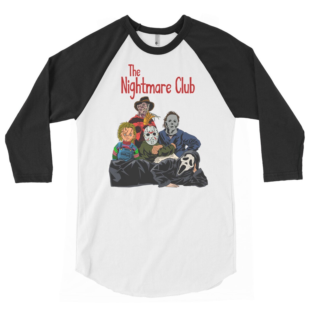 The Nightmare Club T-shirt Horror Movie Shirt Halloween Shirt Horror ...