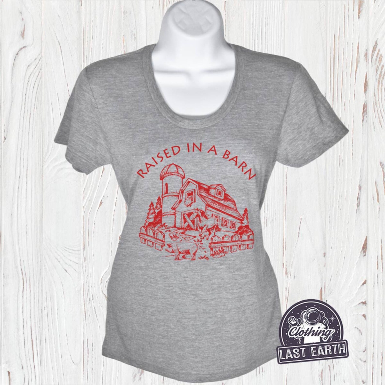 Raised in a Barn T-shirt Funny Barnyard Shirt Farmer Shirt - Etsy