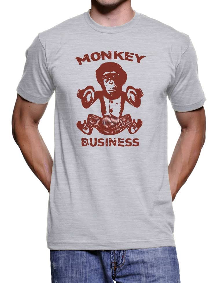 Monkey Business T-Shirt Drummer Gifts Mens Womens Kids | Etsy