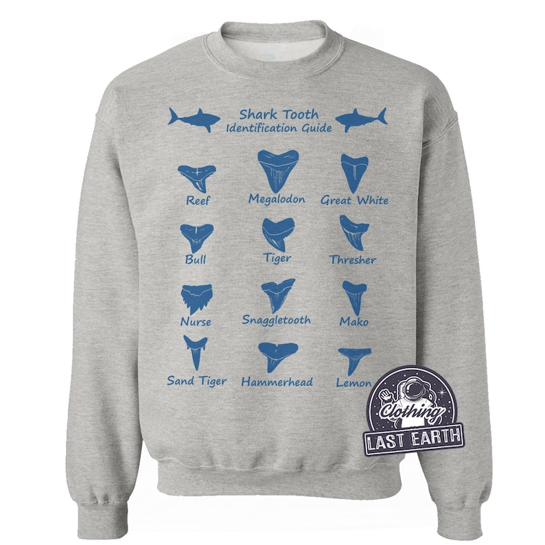 Mens Shark Hierarchy Chart T Shirt Shark Teeth Shark Tooth - Etsy