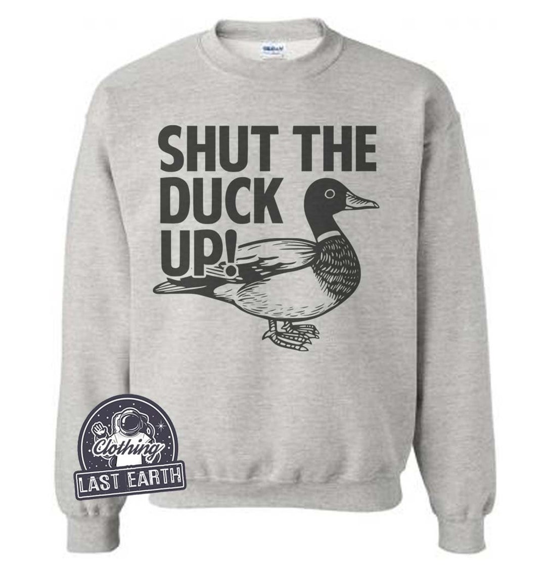Duck Sweatshirt, Duck Lover Gift, Funny Duck Shirt, Mallard Duck ...