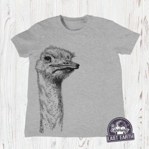 Ostrich Shirt, Long Neck Animal Print, Funny Animal Shirts, Nature ...