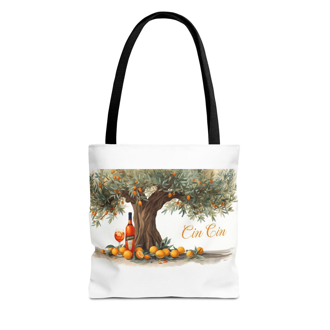 Olive Tree With Aperol Spritz and Oranges Tote Bag | Cin Cin - Etsy