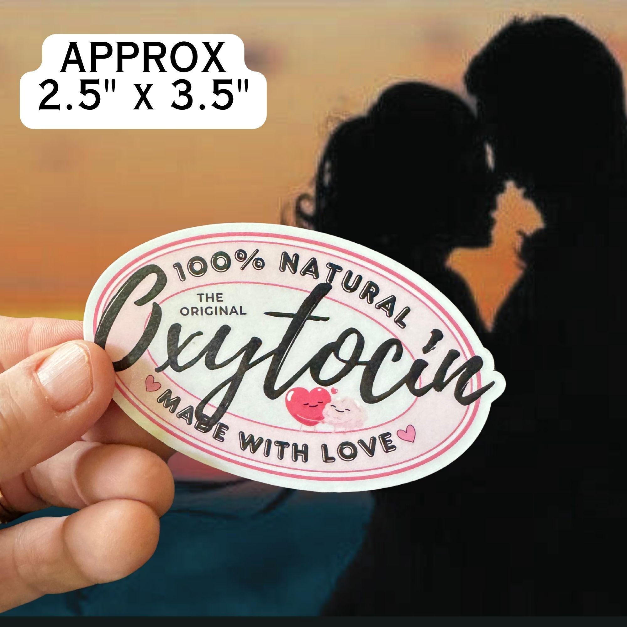 Oxytocin the Love Hormone Sticker for Doula, Midwife, Natural Birth ...