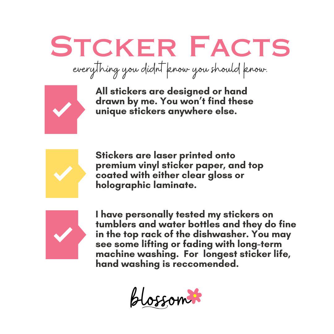 Doula is a Verb Sticker – Colorful Motivational Doula Gift, Midwife ...