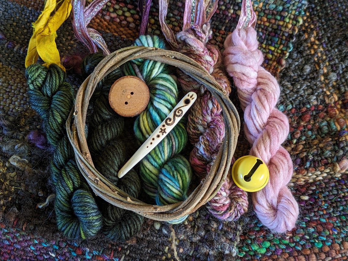Wild Woodland Weaving Needle Gift Set - Wild Crafted Travel Handweaving ...