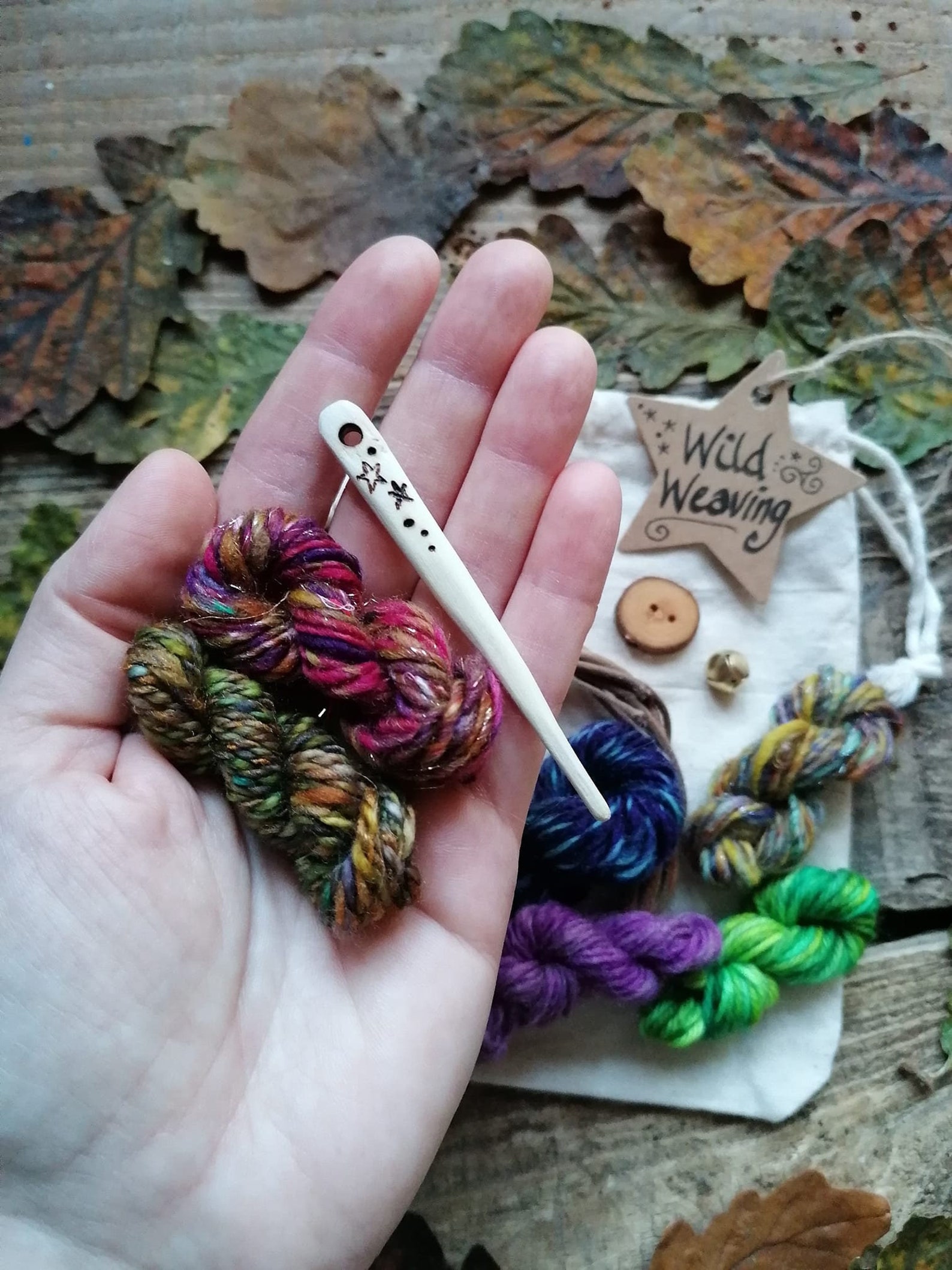 Pocket Size Wild Weaving Gift Set Wild Crafted Travelling - Etsy