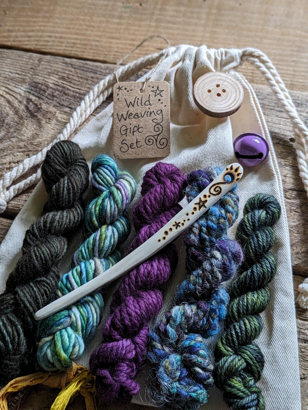 Wild Woodland Weaving Gift Set - Wild Crafted Travelling Handweaving ...