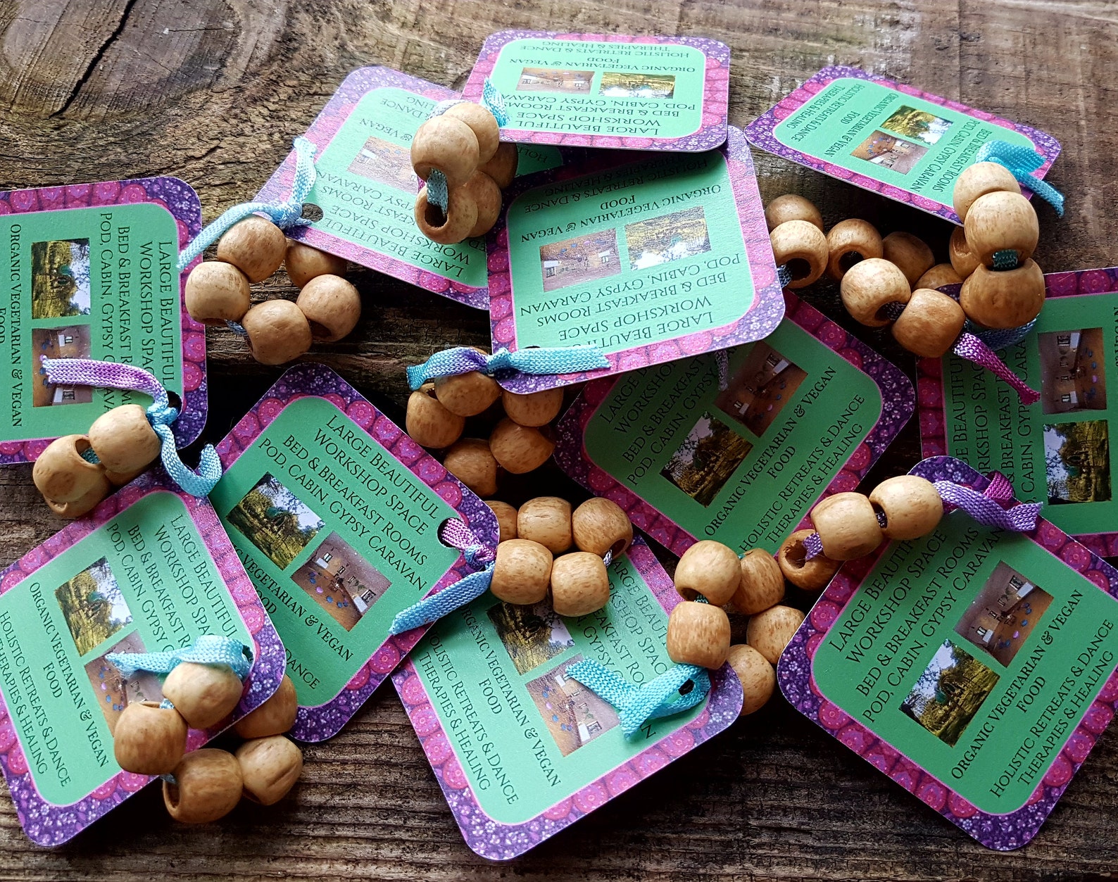 Dread Beads Set of 5 Natural Wooden Dreadlock Beads Dreads Wood ...