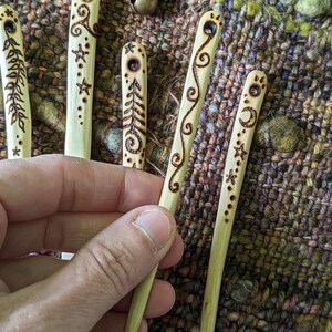 ONE Wooden Weaving Needle - Wildcrafted Magical Tapestry Weaving ...