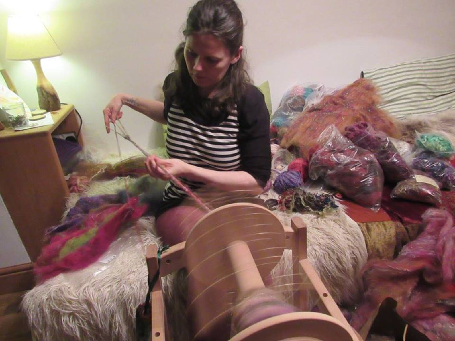 Beginners Yarn Spinning per Hour Personal Tuition Actual | Etsy