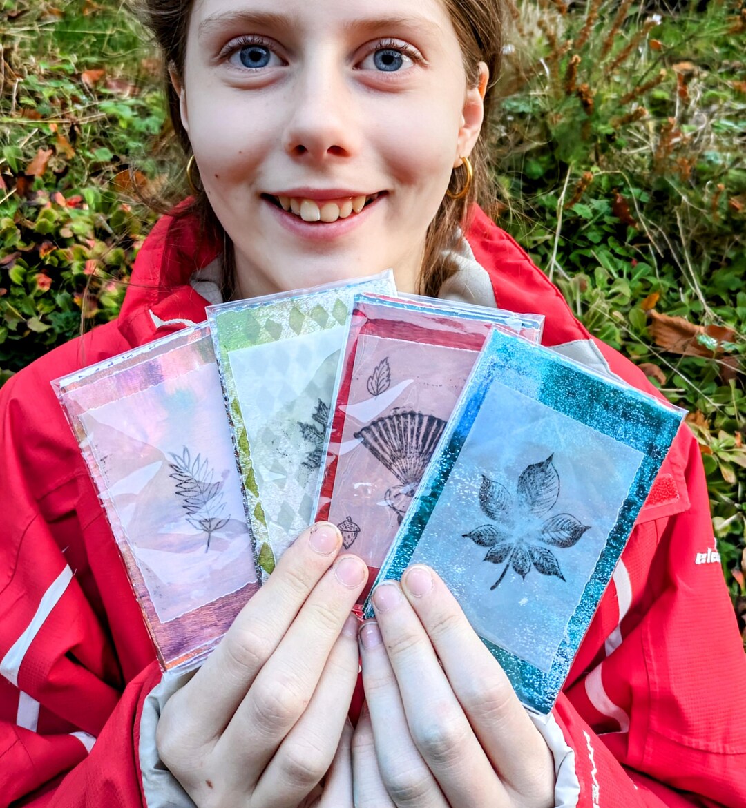 Mini Collage Papers Made by Elfie Art Journal Mixed Media Paper Grungy ...