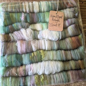 Hand Dyed Rolags - Spinning Fiber Fibre Rolag Roving Merino Wool ...