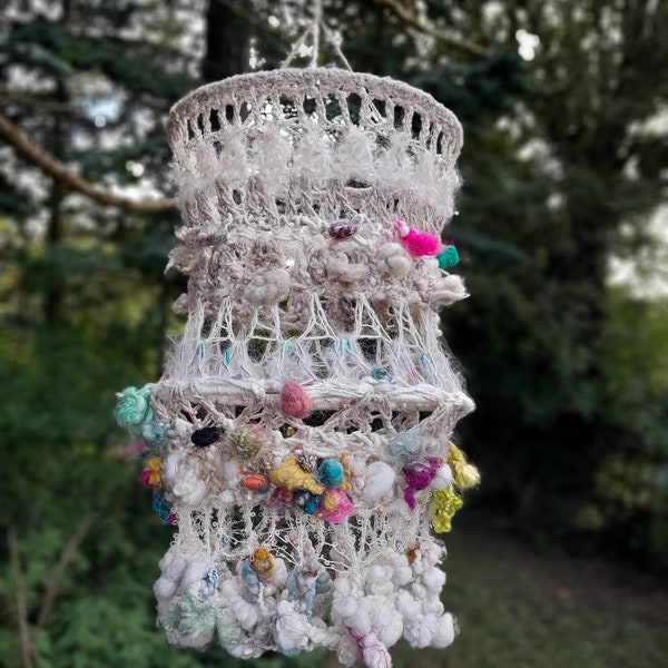 Yarn Pendant Light - Etsy