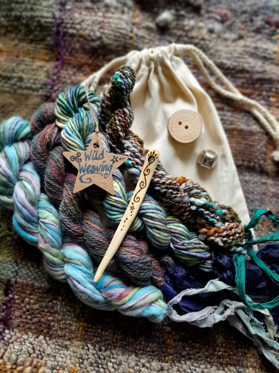 Wild Woodland Weaving Gift Set Wild Crafted Travelling Handweaving ...