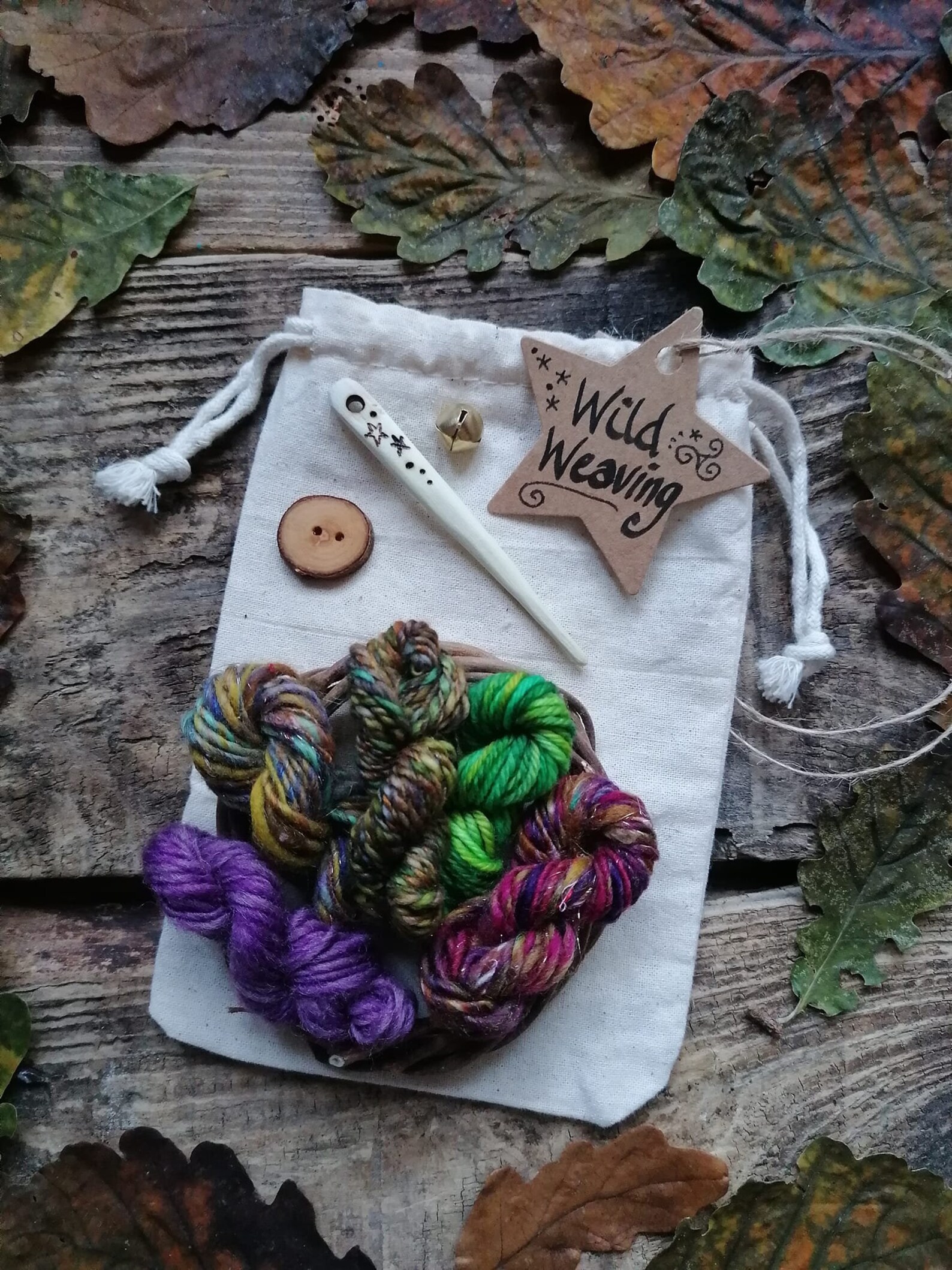 Pocket Size Wild Weaving Gift Set Wild Crafted Travelling - Etsy