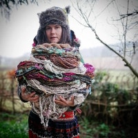 Hand Dyed Rolags - Spinning Fiber Fibre Rolag Roving Merino Wool ...