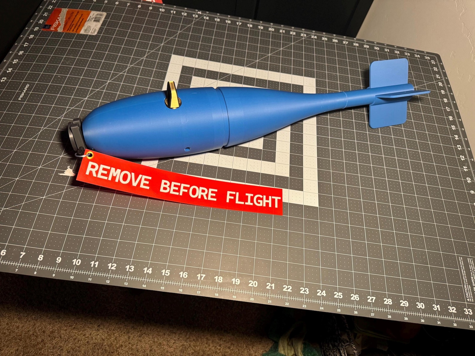 BDU-33 — Full-size 3d-printed Inert Replica (functional C-block ...