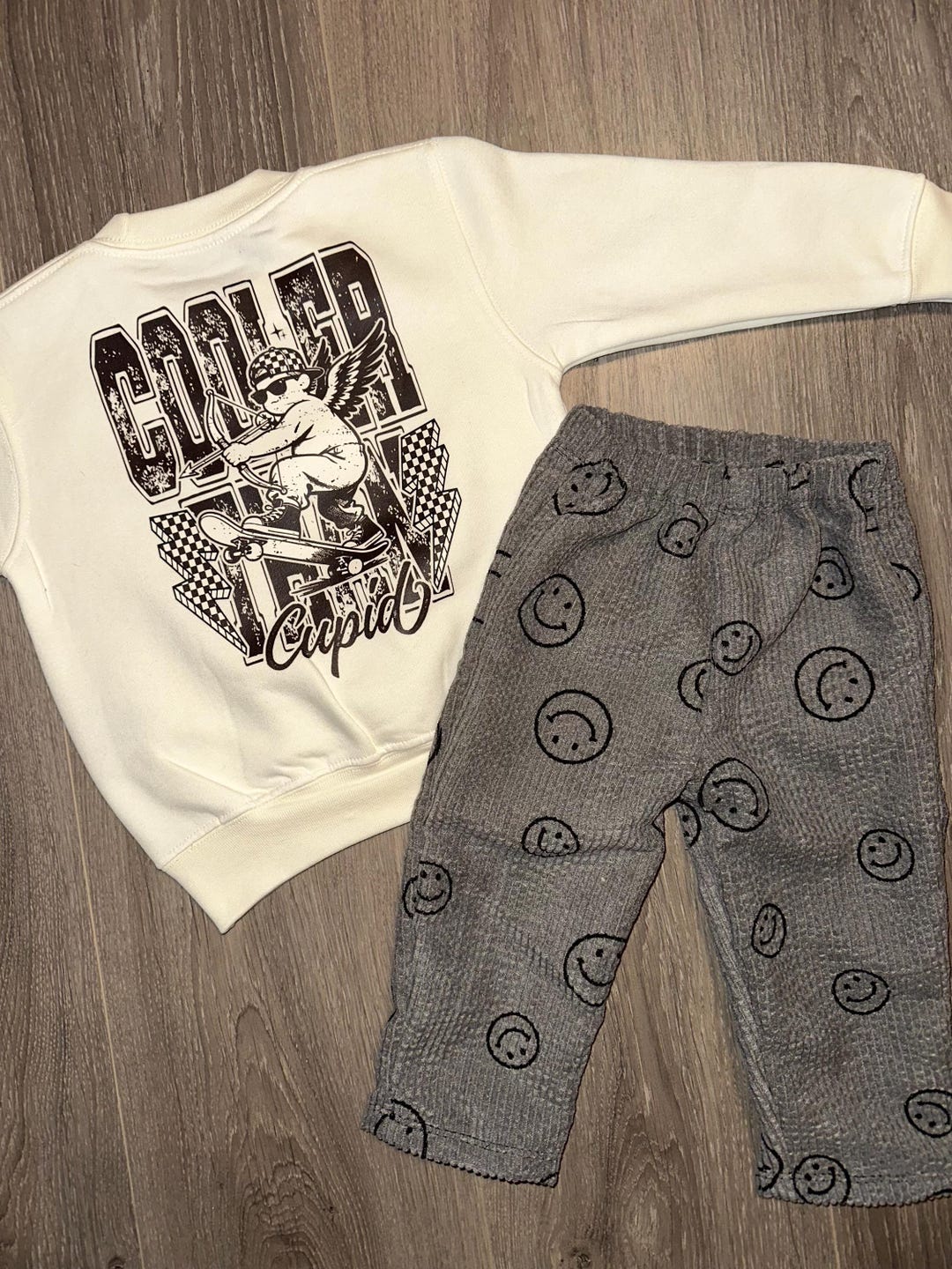Valentines Cooler Than Cupid Printed Jumper, Toddler Cool Valentines ...